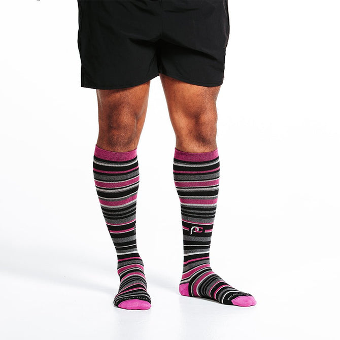 Compression Dress Socks in Merlot | PRO Compression