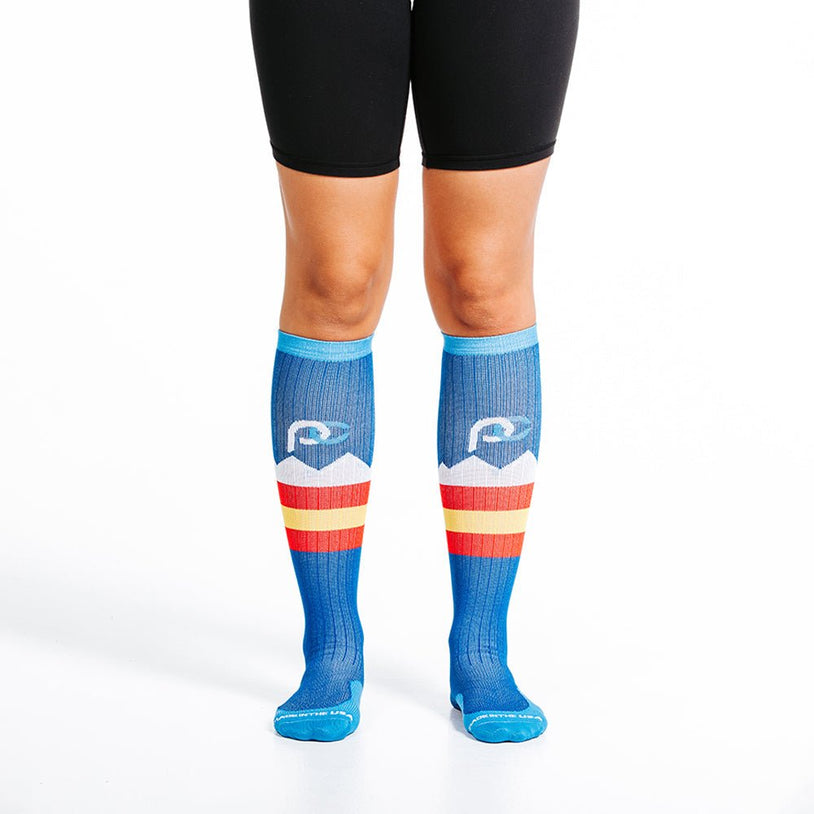 Marathon Compression Socks - Colorado Peaks | PRO Compression