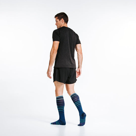 20-30mmHg Knee-High Navy Blue Compression Socks| PRO Compression