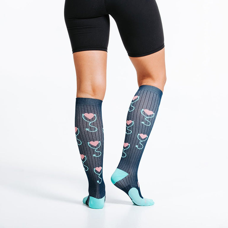 Compression Socks for Nurses - Stethoscopes | PRO Compression
