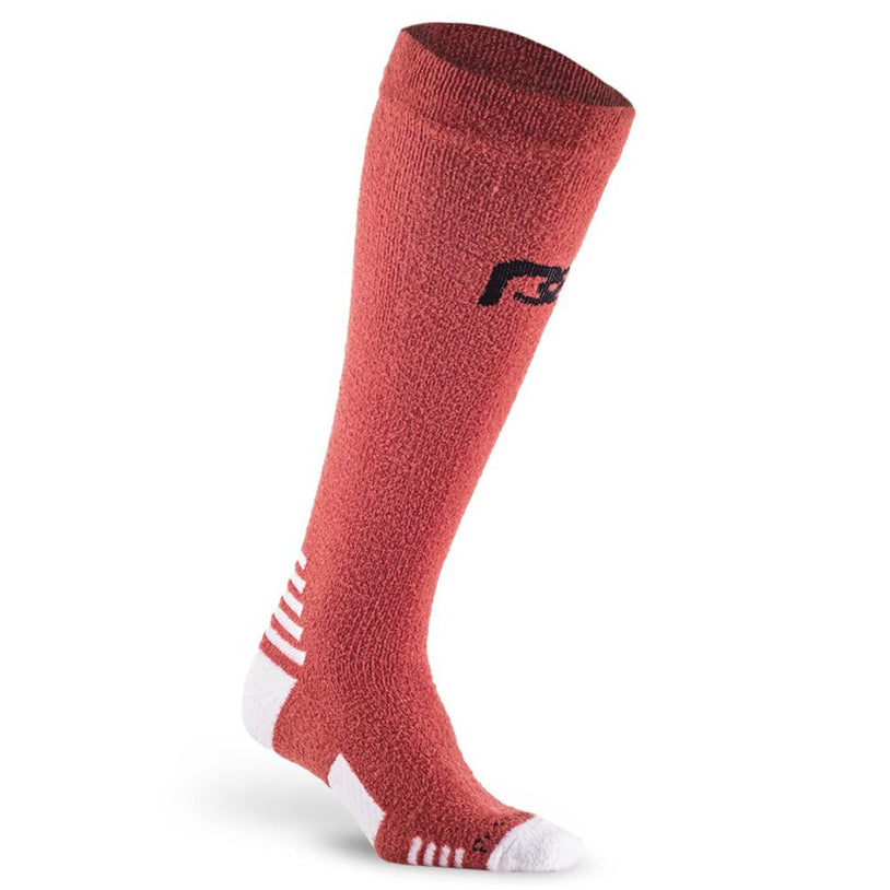 Comfortable Fuzzy Compressioin Socks in Clay | PRO Compression