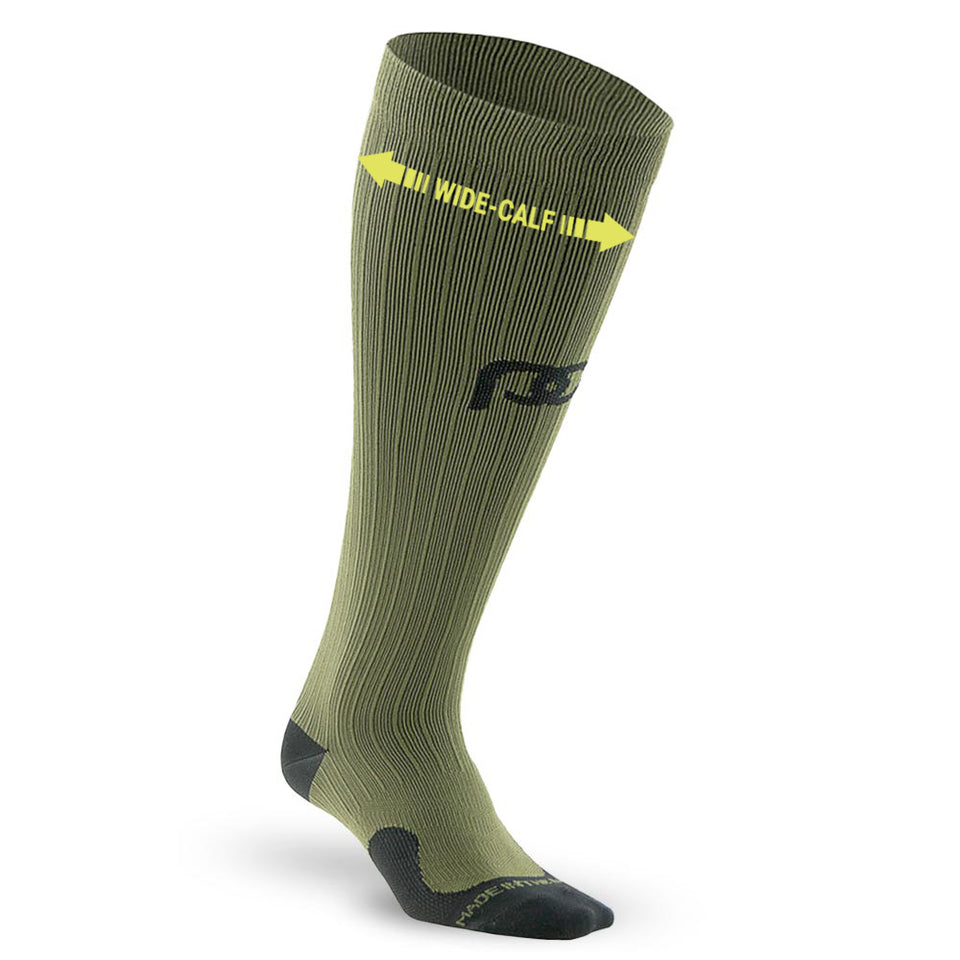 Wide-Calf Marathon Compression Socks for Men & Women | PRO Compression ...
